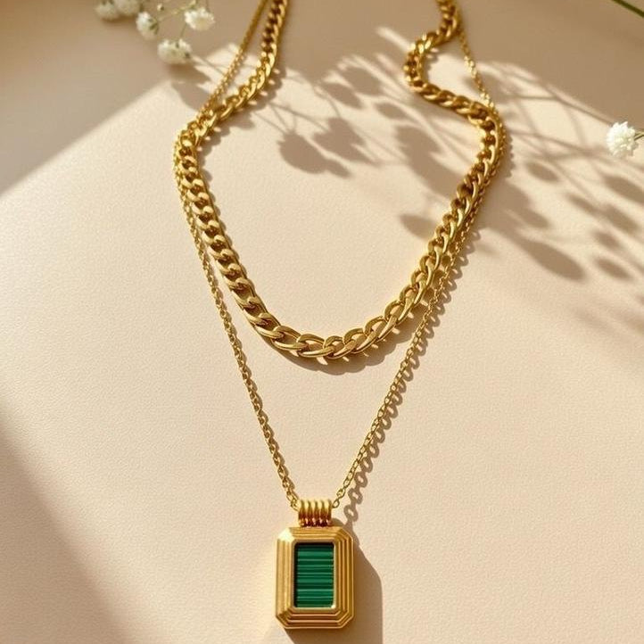 Emerald Medallion Set – Elsa Official